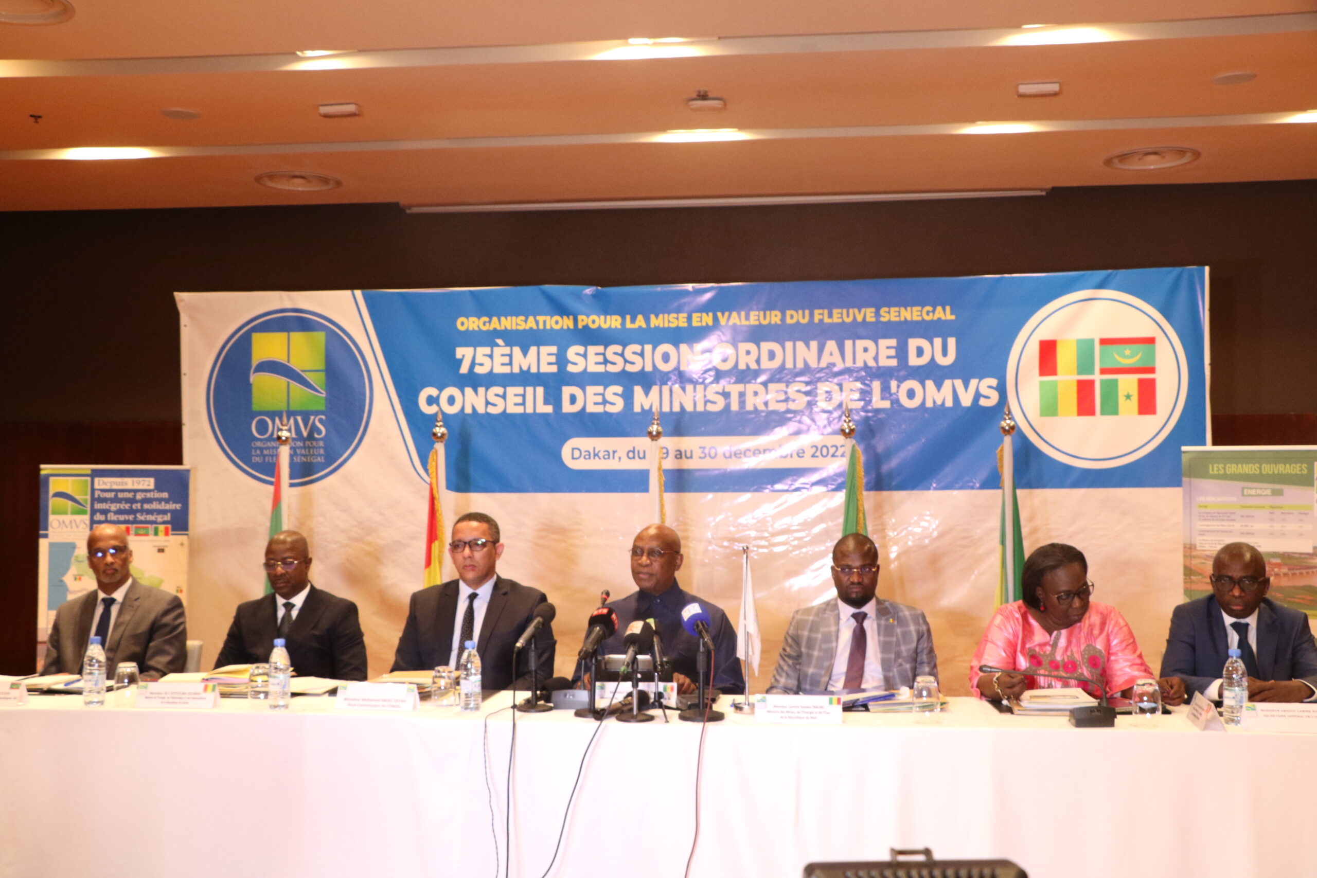 OMVS- Cérémonie d'ouverture de la 75ème Session ordinaire du Conseil ...